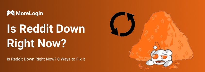 Is Reddit Down Right Now? 8 Ways to Fix it | MoreLogin Blog
